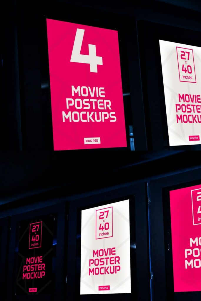 Movie Poster Mock-Ups – MasterBundles