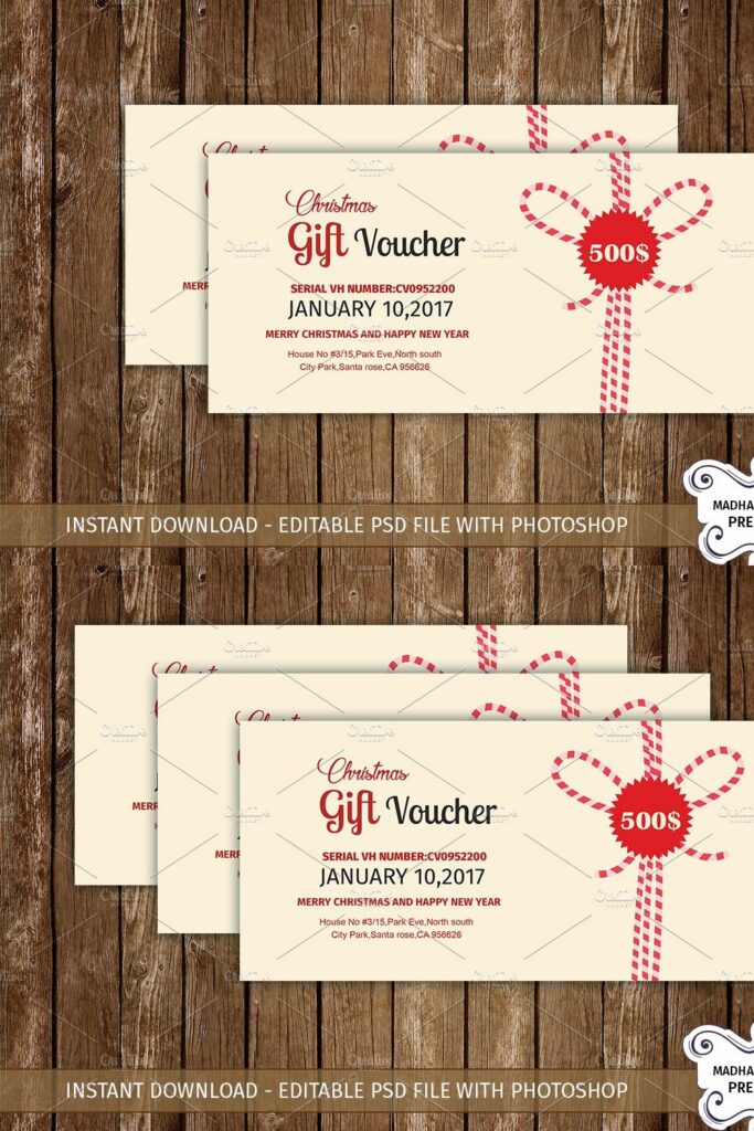 Multipurpose Gift Voucher Template – MasterBundles