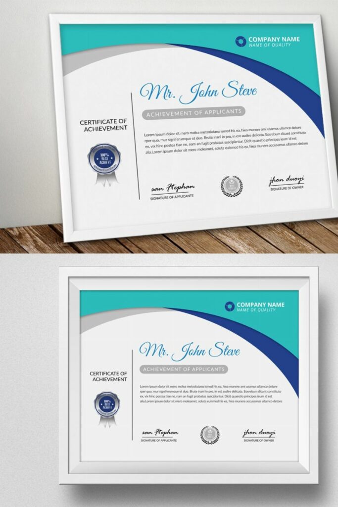 Office Word Certificate Template – MasterBundles