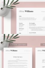 ONE Page Resume Template Kit – MasterBundles