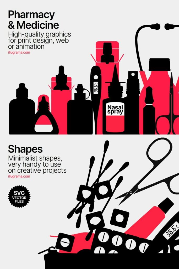 Pharmacy & Medicine - Modern Graphic – MasterBundles