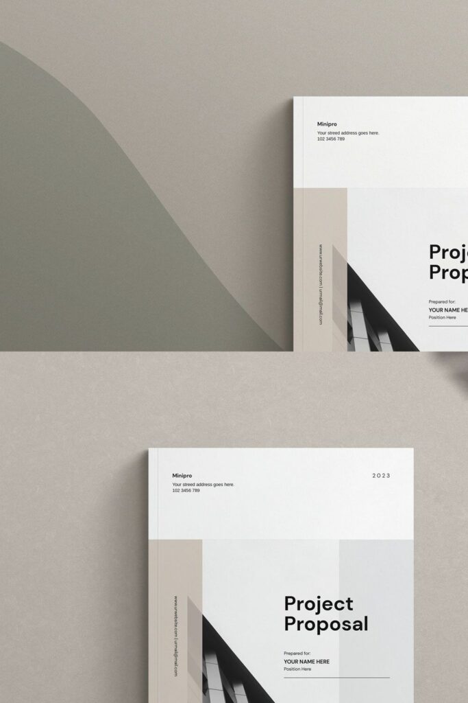 Project Proposal Template Design – MasterBundles