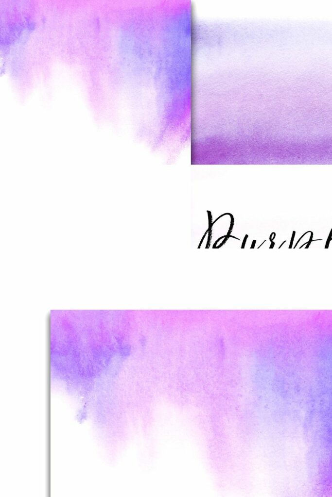purple ombre watercolor – MasterBundles