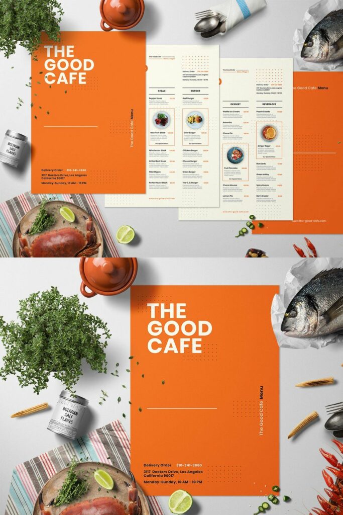 Restaurant Menu Set – MasterBundles
