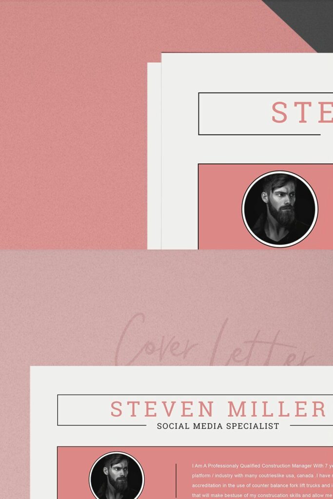 SMM Resume Template / CV – MasterBundles