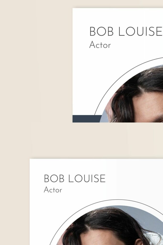 Resume Template for Artists – MasterBundles