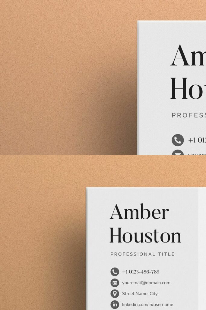 Resume/CV - The Amber – MasterBundles