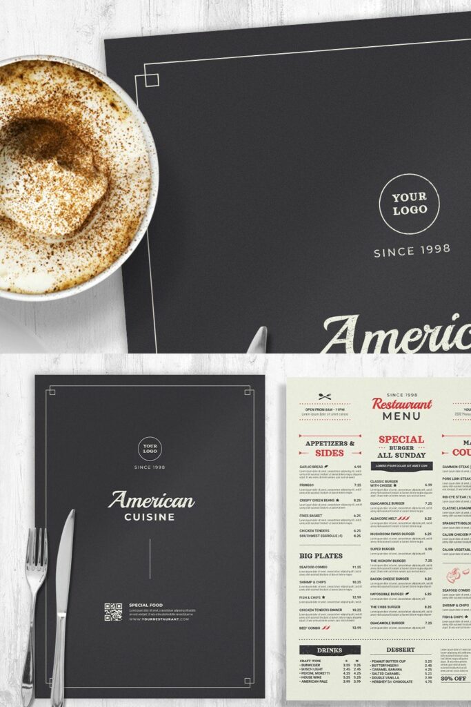 Rustic BBQ Menu Templates – MasterBundles