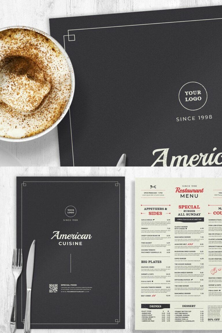 Rustic BBQ Menu Templates – MasterBundles