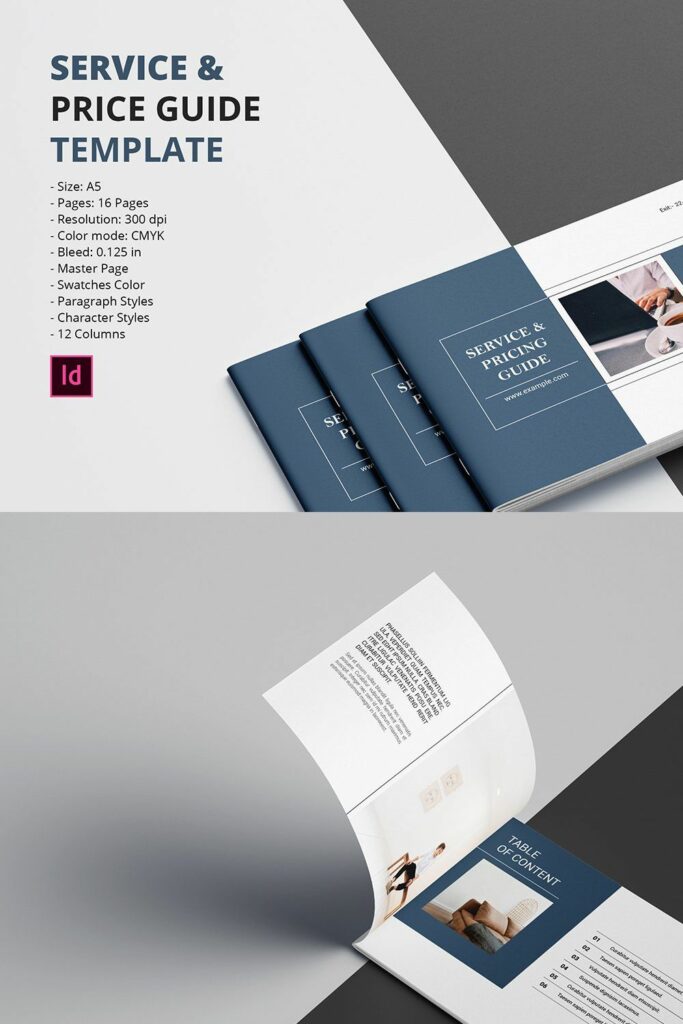 Service & Pricing Guide Template – MasterBundles