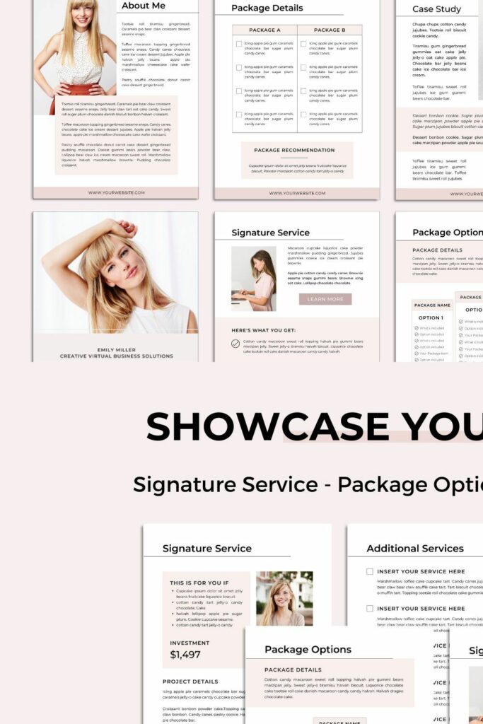 Services and Pricing Guide Template – MasterBundles