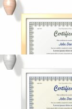 Simple, Clean Certificate Design – MasterBundles