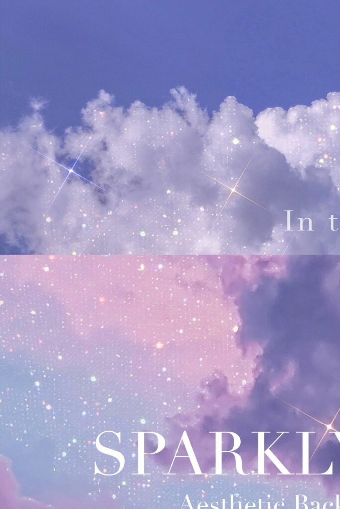 Sparkly Sky, Aesthetic Backgrounds – MasterBundles
