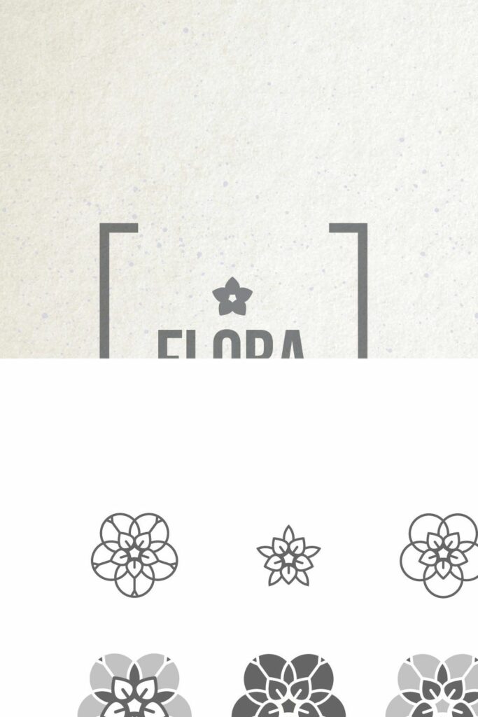Stained Glass Flowers. Vector icons – MasterBundles