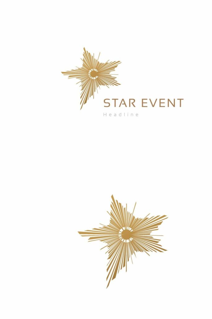 Star event company logo. – MasterBundles