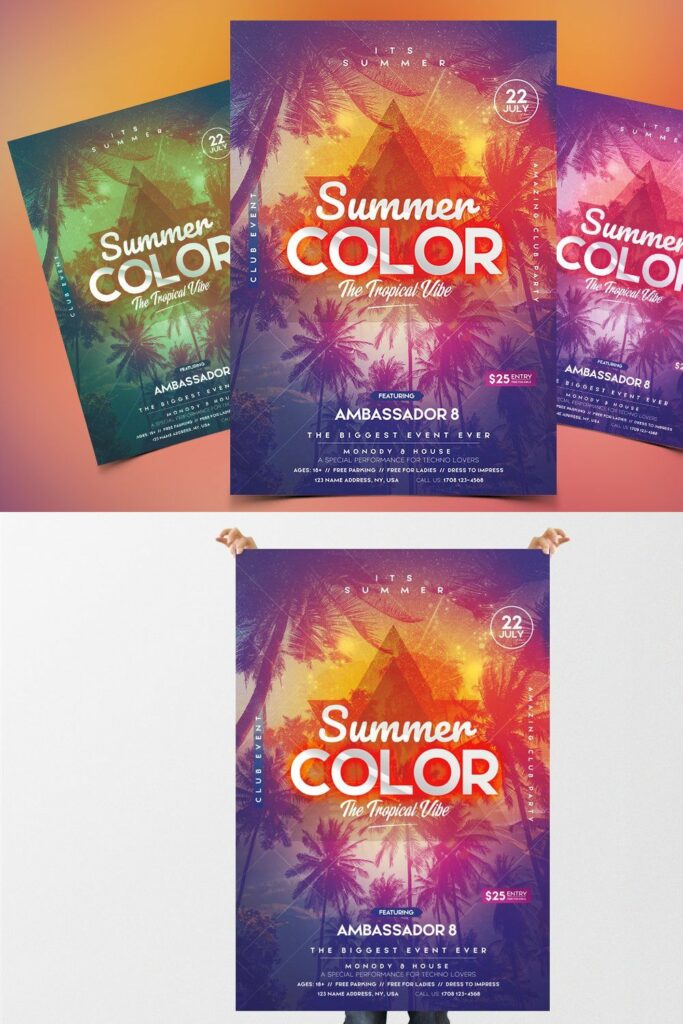 Summer - PSD Flyer & Invitation – MasterBundles