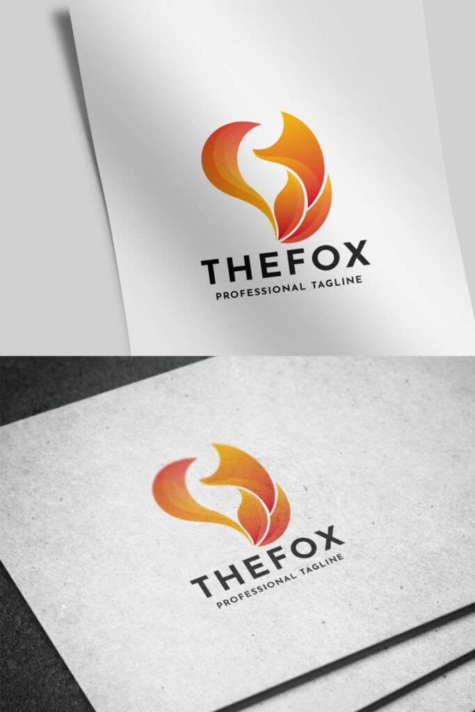 The Fox Logo – MasterBundles