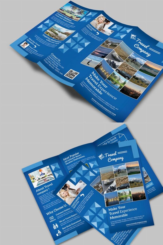 Travel Tri Fold Brochure – MasterBundles