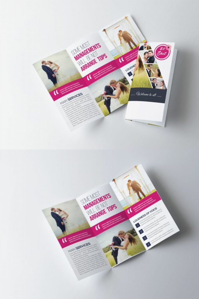 Tri Fold Mock UP Psd – MasterBundles