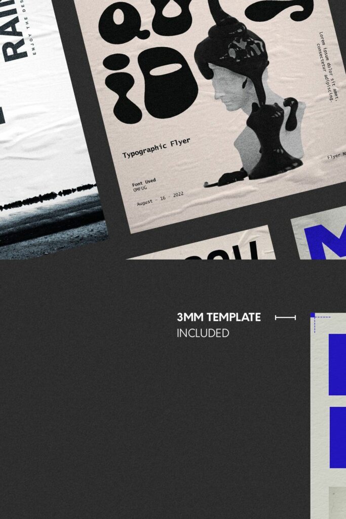 Typographic Flyer / Poster Bundle – MasterBundles