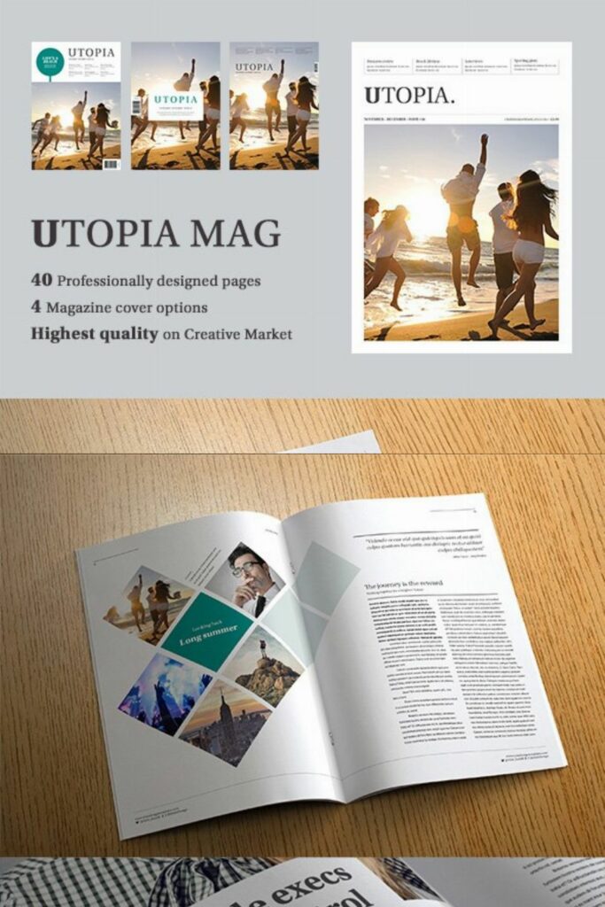 Utopia magazine – MasterBundles