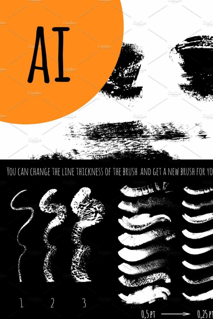 Vector texture brushes – MasterBundles