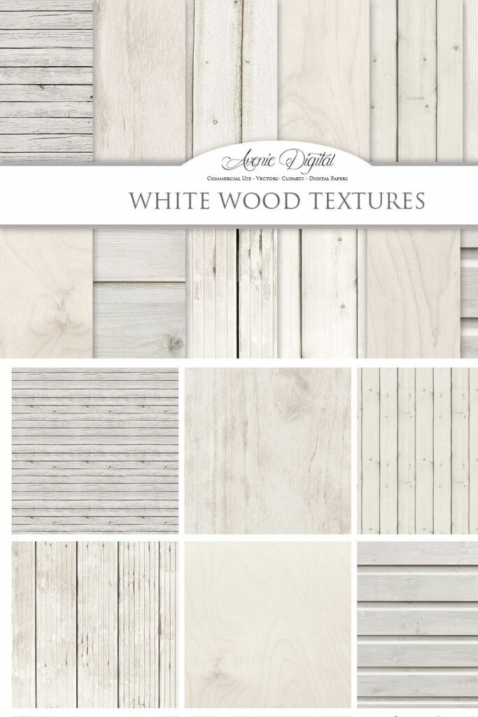 White Wood Digital Paper – MasterBundles
