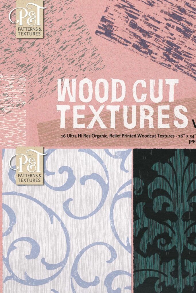 Wood Cut Textures Vol. 3 – MasterBundles