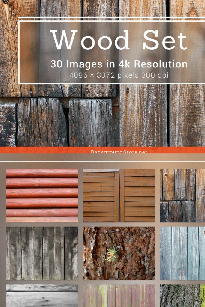 Wood Textures Set – MasterBundles