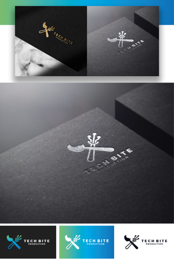 Tech Bite Logo Design - MasterBundles