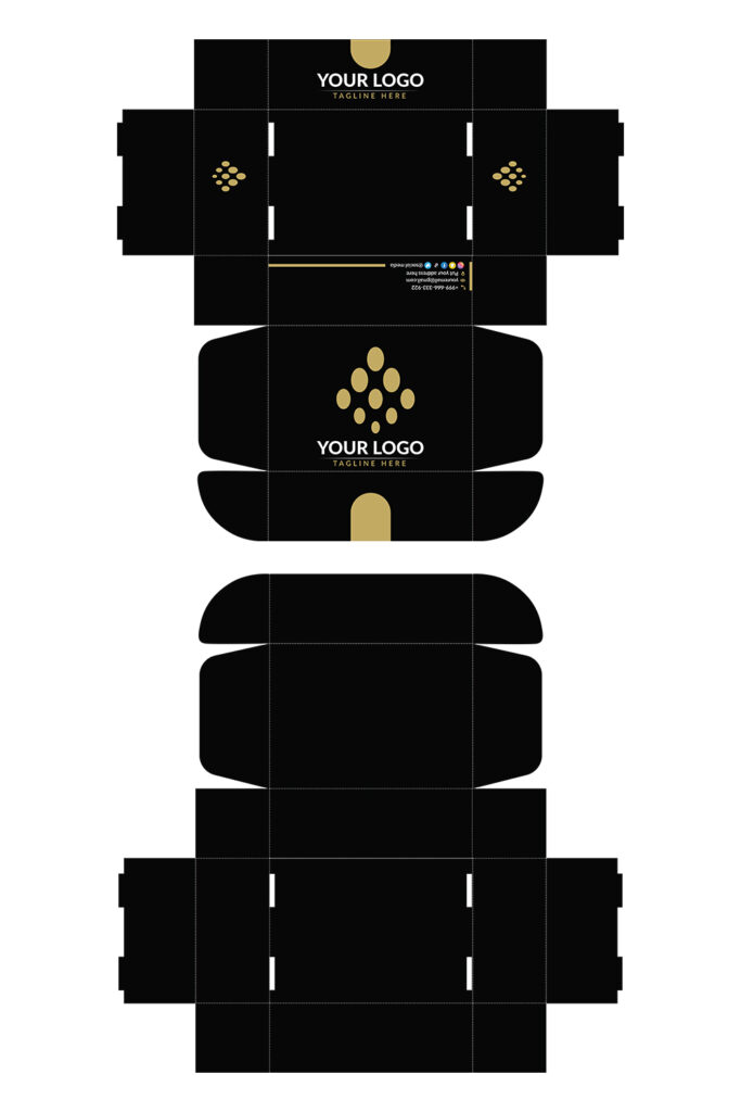 Print Ready Mailer Box Template