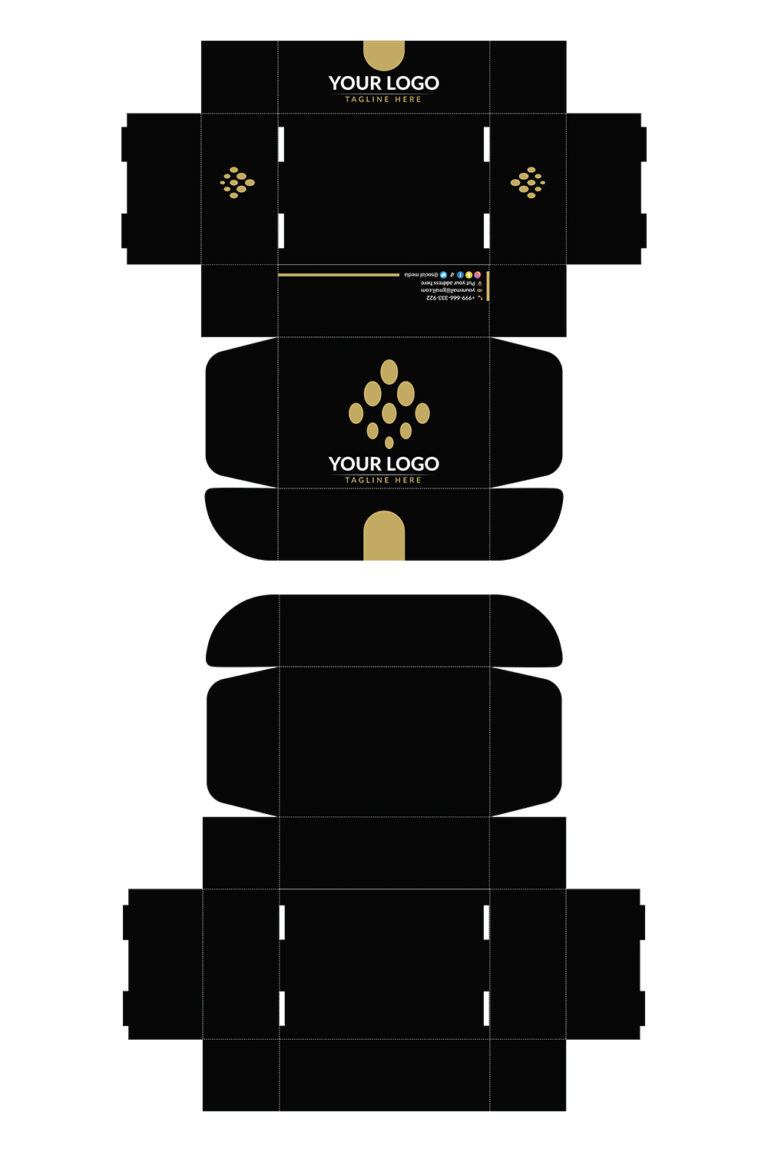 Print Ready Mailer Box Template