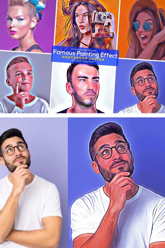 Famous Painting Effect - MasterBundles
