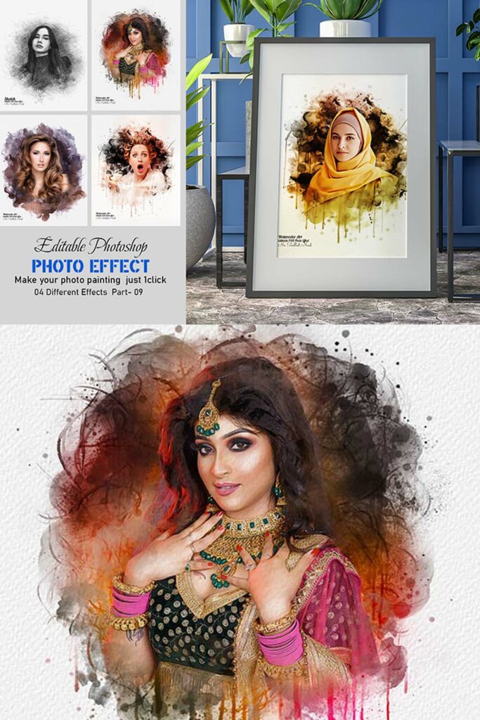 Editable Photoshop Photo Effect - MasterBundles
