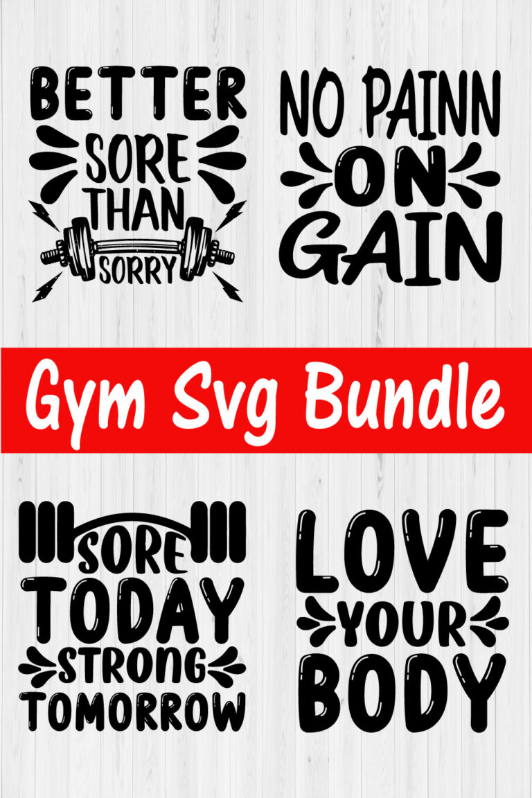 Gym Svg Bundle Vol.6 - MasterBundles
