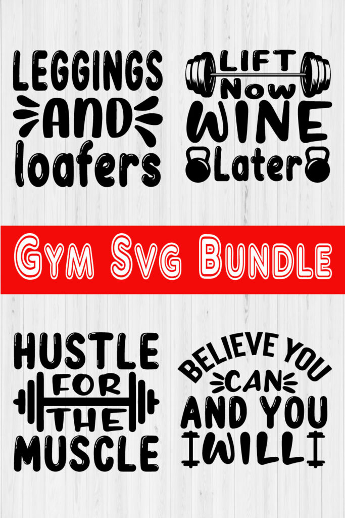 Gym Svg Design Bundle Vol.7 - MasterBundles