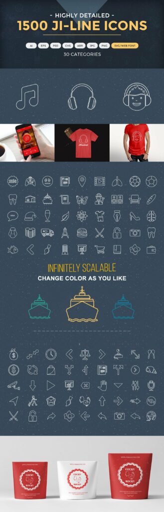 Jumbo Line Icons Pack – MasterBundles