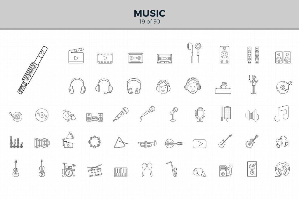 Jumbo Line Icons Pack – MasterBundles