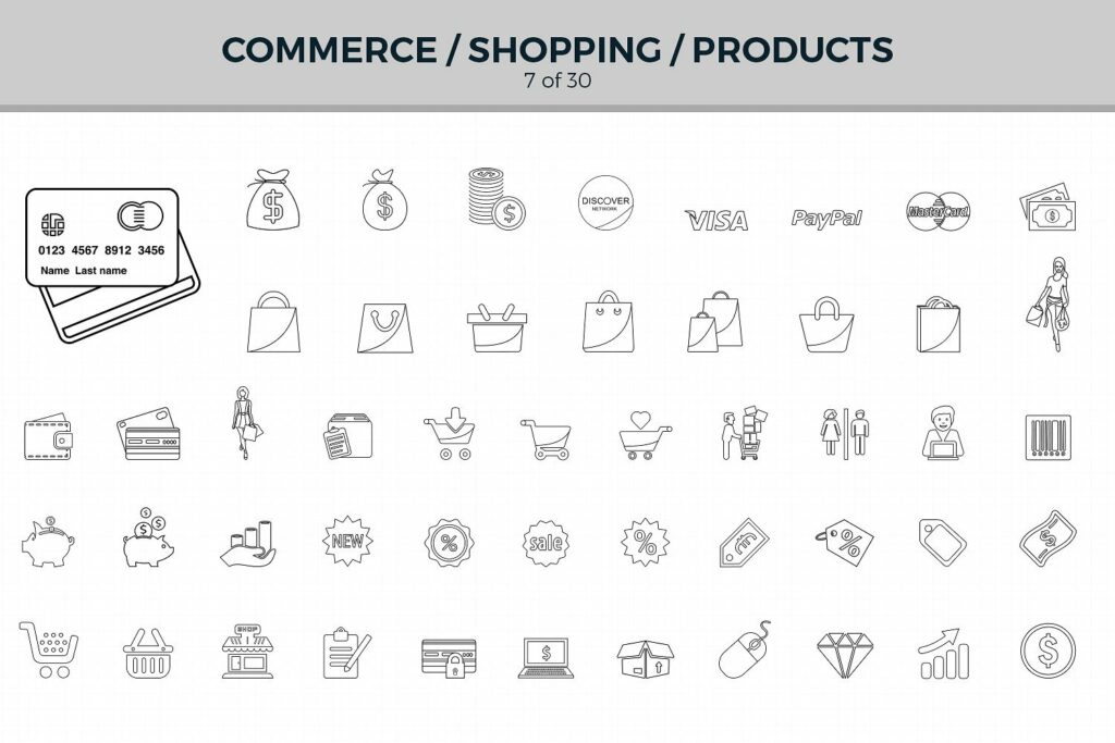 Jumbo Line Icons Pack – MasterBundles
