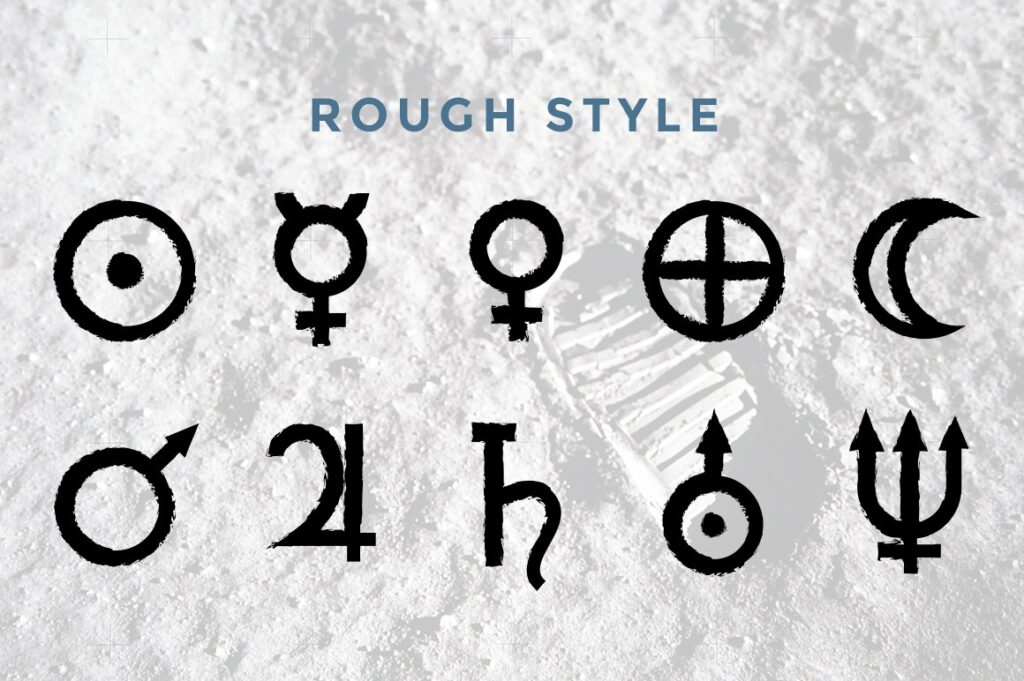 Astrology Planet Symbols – MasterBundles