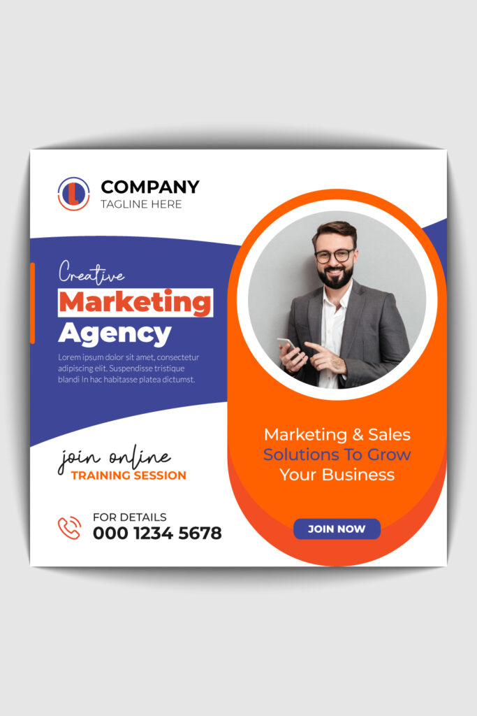 Corporate Social Media Banner Design - MasterBundles