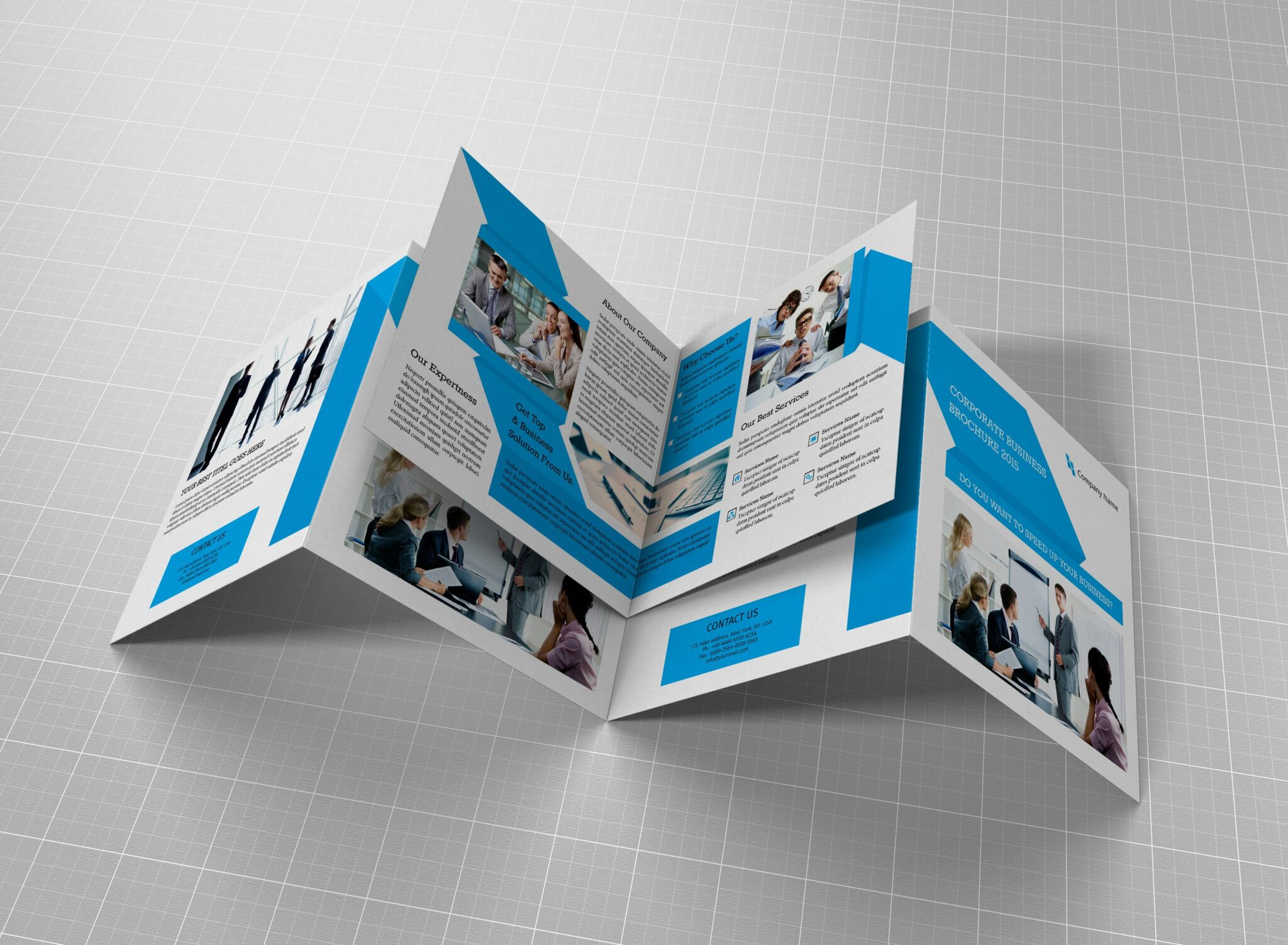 InDesign Corporate Brochure-V174 – MasterBundles