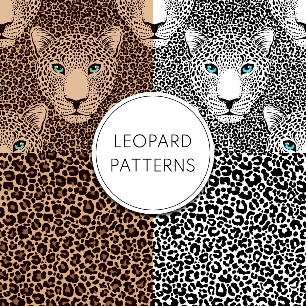 Leopard patterns. - MasterBundles