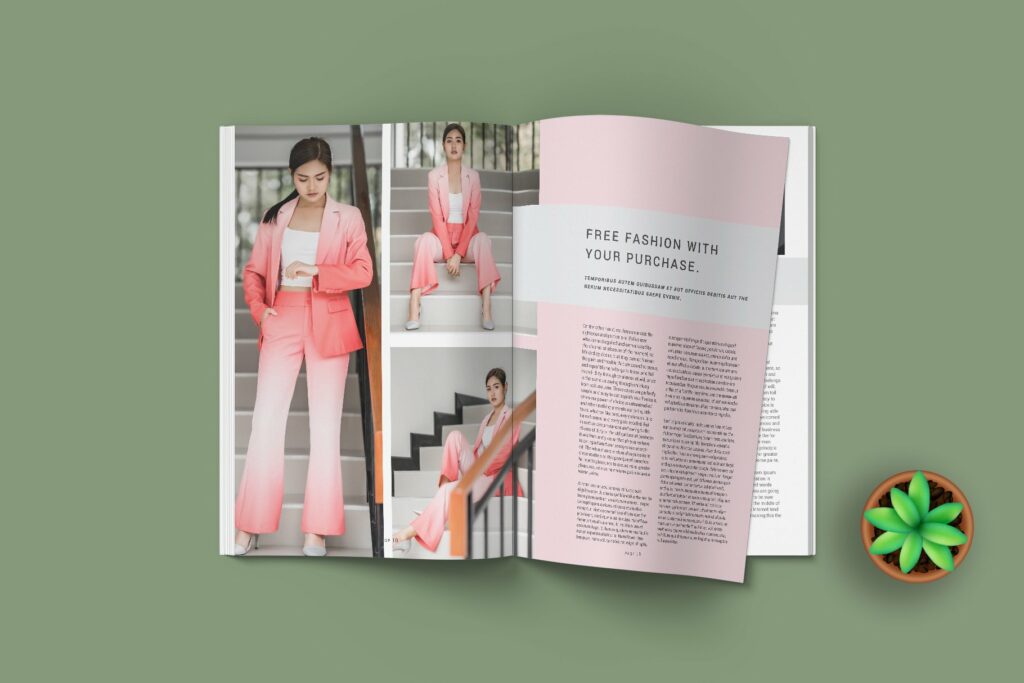 Magazine Layout template – MasterBundles