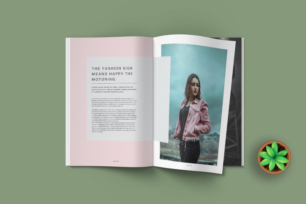 Magazine Layout template – MasterBundles