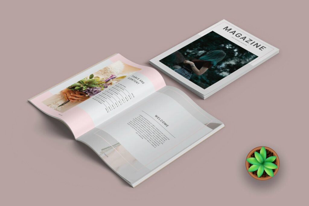 Magazine Layout template – MasterBundles