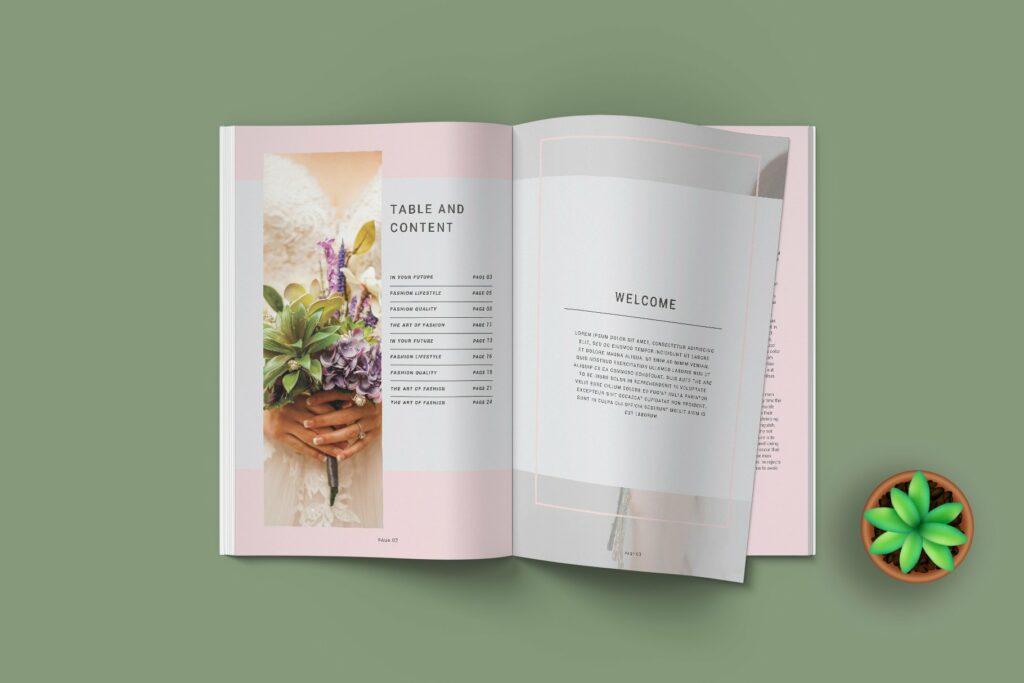 Magazine Layout template – MasterBundles
