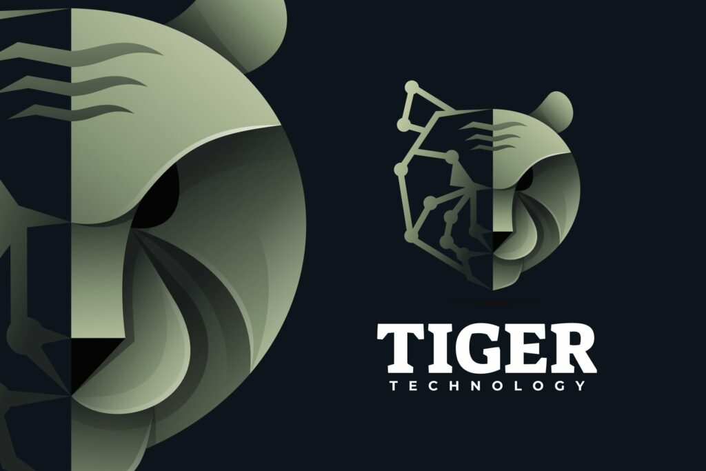 Tiger Gradient Logo – MasterBundles