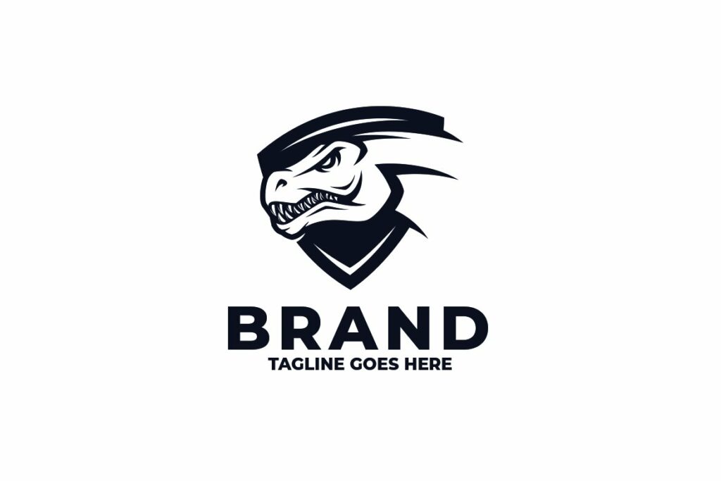 T-rex Logo Design – MasterBundles