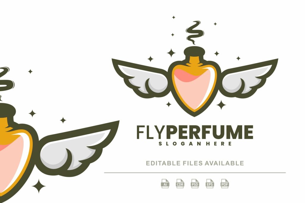 Fly Perfume Simple Logo – MasterBundles